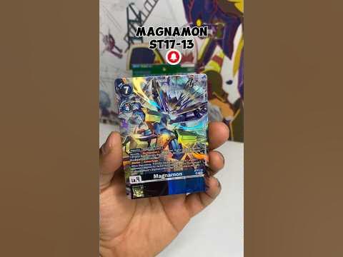 Magnamon ST17-13 SR #digimoncardgame - YouTube