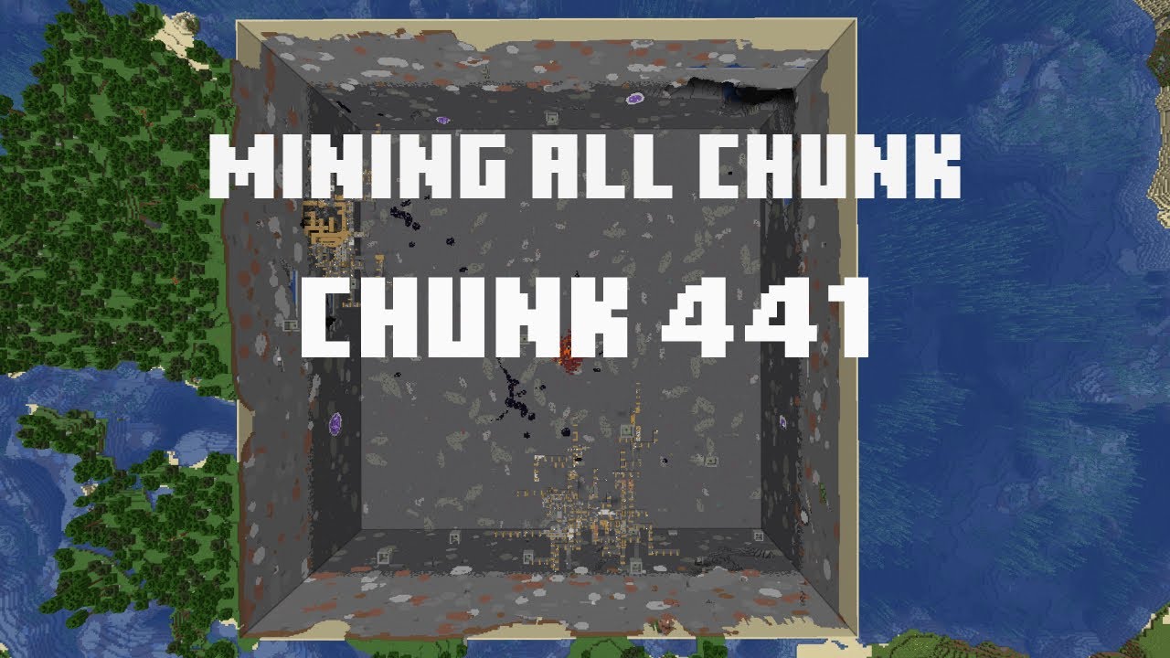 Mining all the chunks in Minecraft (Chunk 441) - YouTube