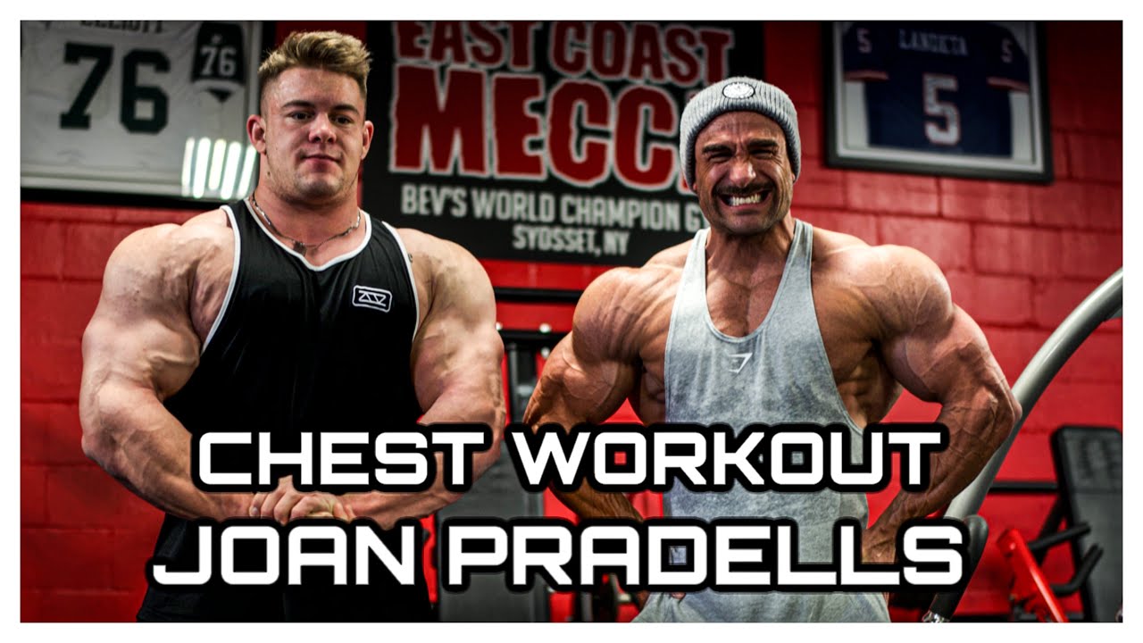 CHEST WORKOUT WITH JOAN PRADELLS - YouTube