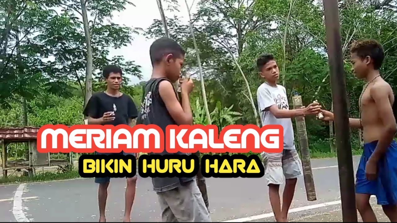 Main Meriam Kaleng Pake spritus bikin huru hara - YouTube