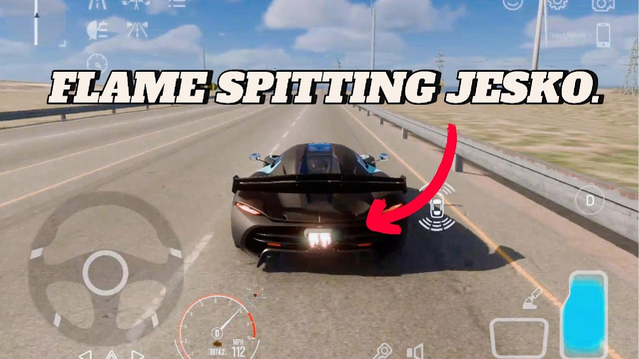 Car Parking Multiplayer 2 - Koenigsegg Jesko Flame spitting Gameplay ...