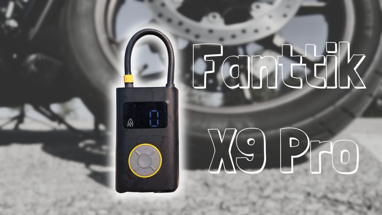 The best portable tire inflator - Fanttik X9 Pro - YouTube