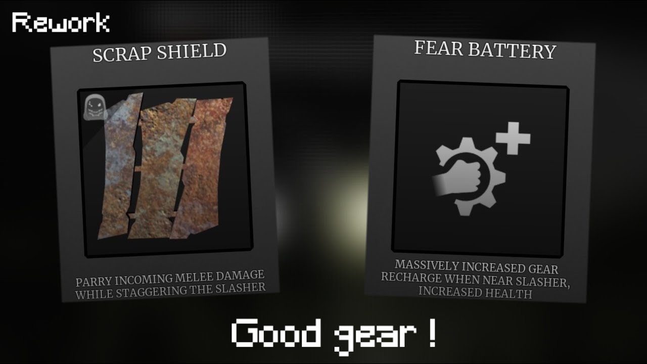 Scrap shield gameplay | scrap shield(gear) + fear battery(perk) in ...