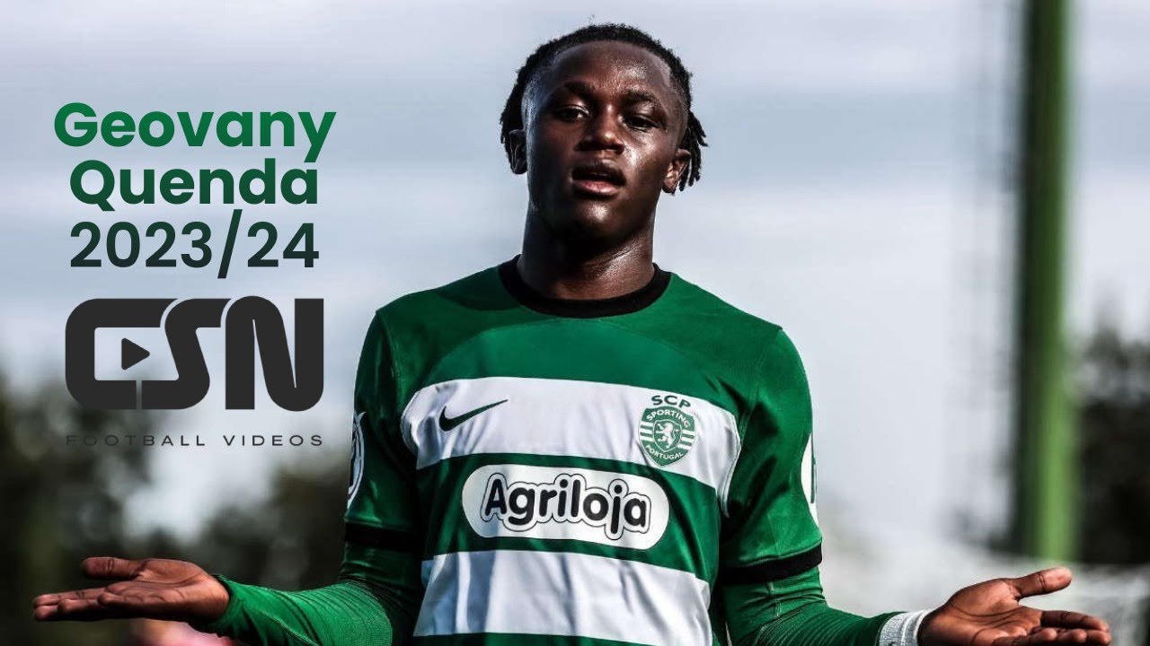 Geovany Quenda (Sporting CP) - Goals, Skills & Assists 2023/24 | HD ...