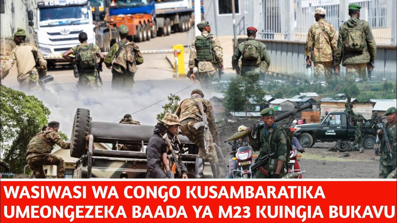 HALI TETE WASIWASI WA CONGO KUSAMBARATIKA WATANGAZWA NA AU BAADA YA M13 ...