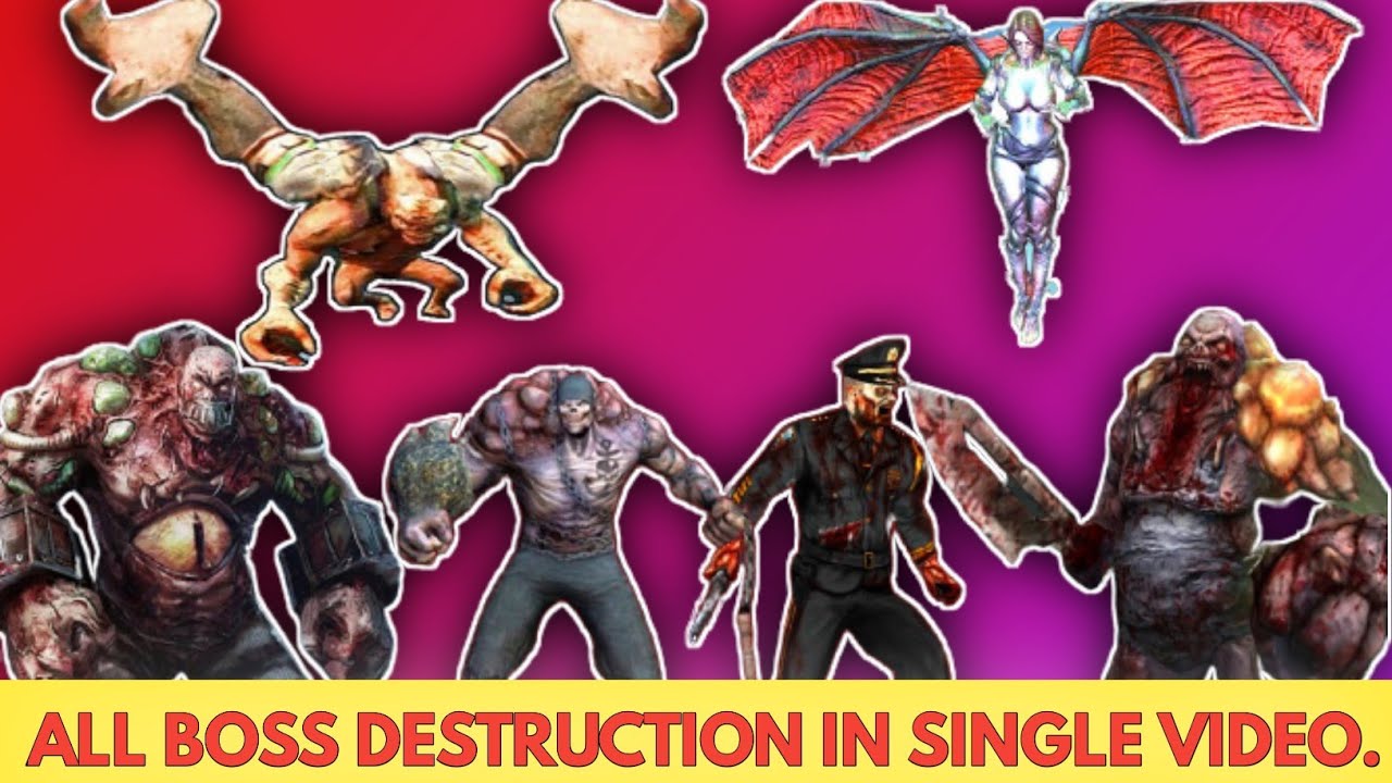 we Successfully Killed 6 types of Boss | Dead Target | Ultra Gaming ...