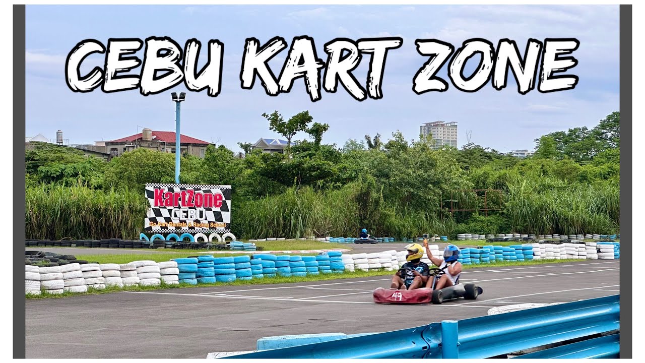 Karting at Cebu KartZone, Philippines | Alguno Diaries - YouTube