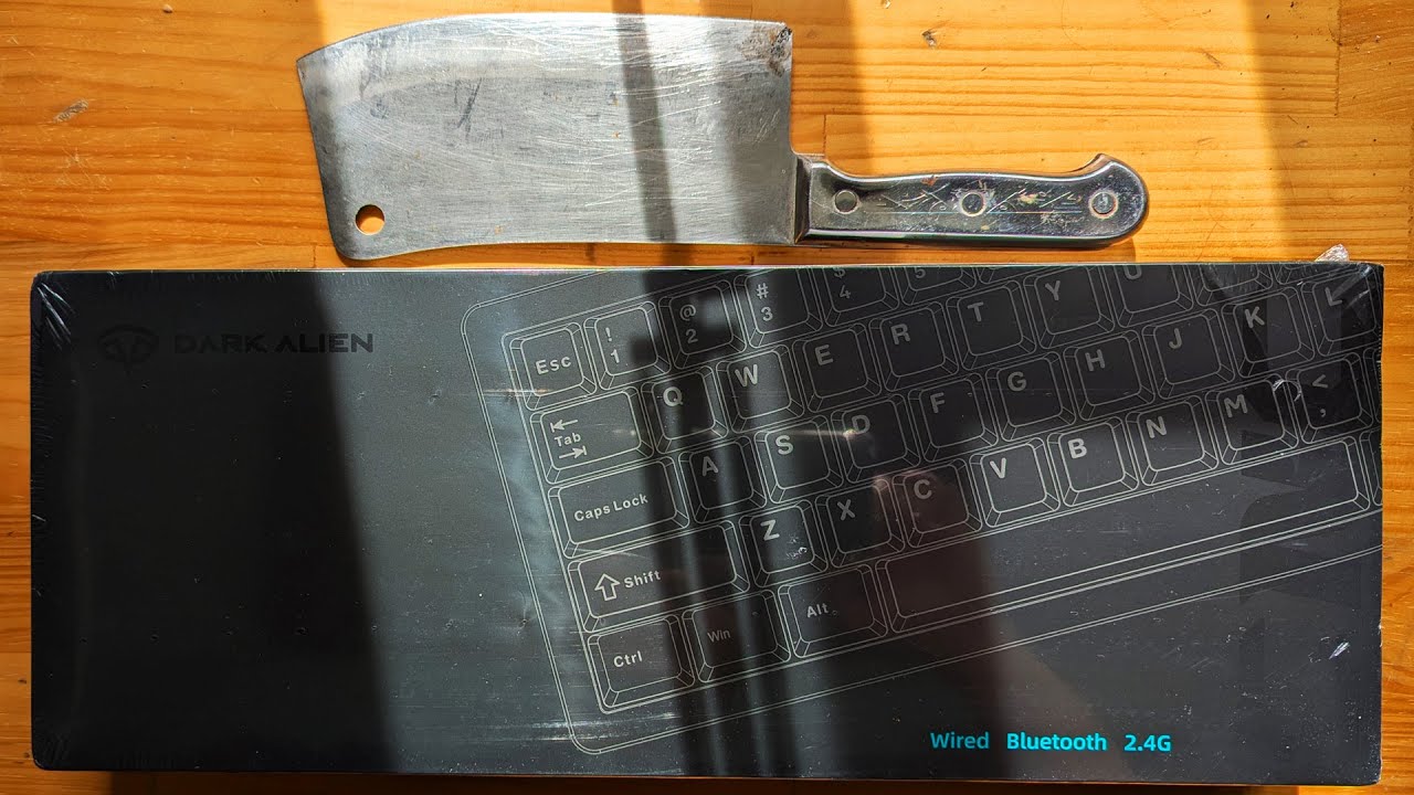 Unboxing Dark Alien R65 | Aluminium Mechanical Keyboard - YouTube
