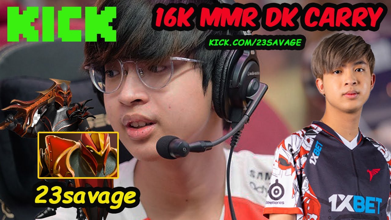 23savage Dragon Knight 16K MMR Carry – SEA Ranked Highlights - YouTube