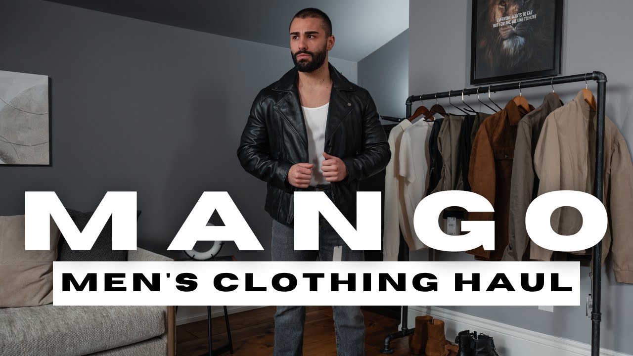Mango HAUL | Spring Outfit Inspiration For Men - YouTube