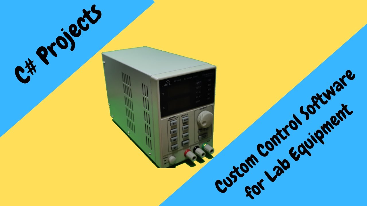 Controlling Lab Equipment with C# - YouTube