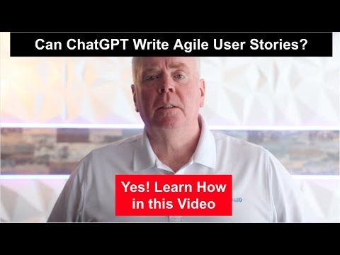 Using ChatGPT to Create Agile User Stories 4K - YouTube
