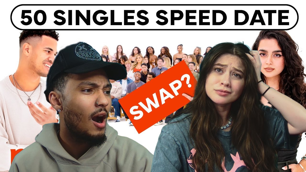 50 singles speed date in front of strangers | vs 1 (COUPLE REACTION ...