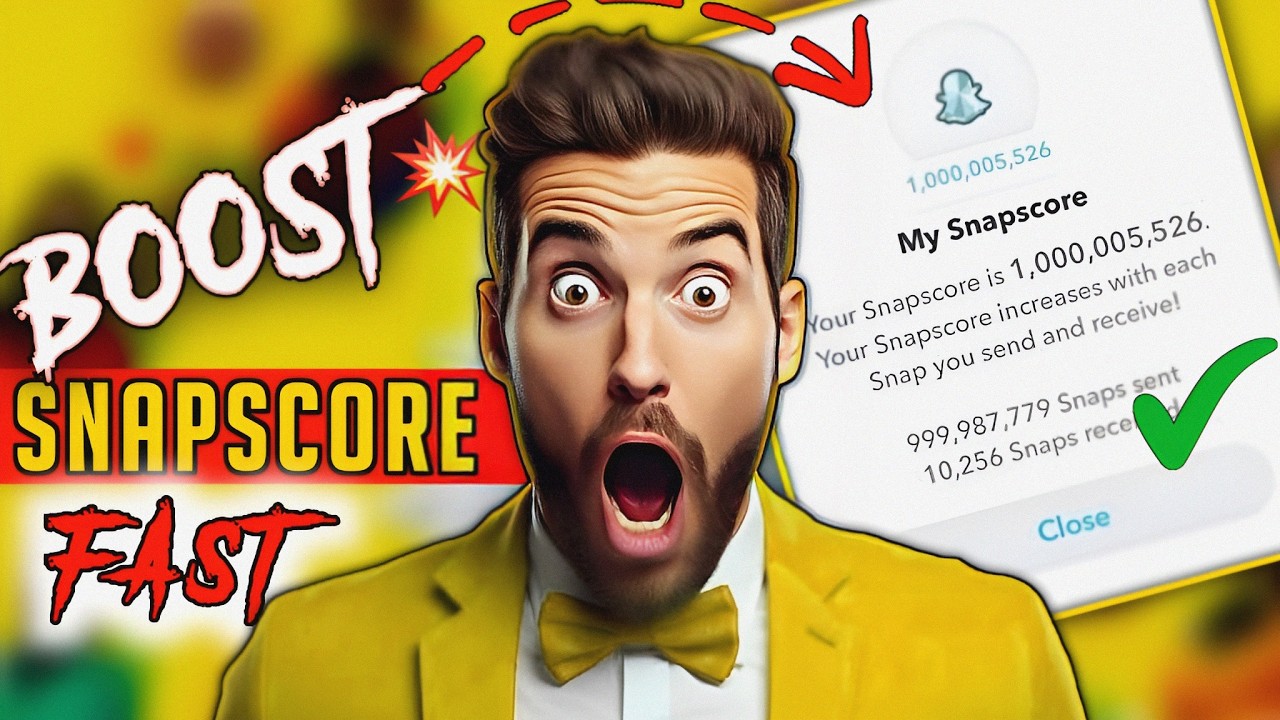 How to Increase Your Snapscore FAST! I💥 Quick Tips & Tricks - YouTube