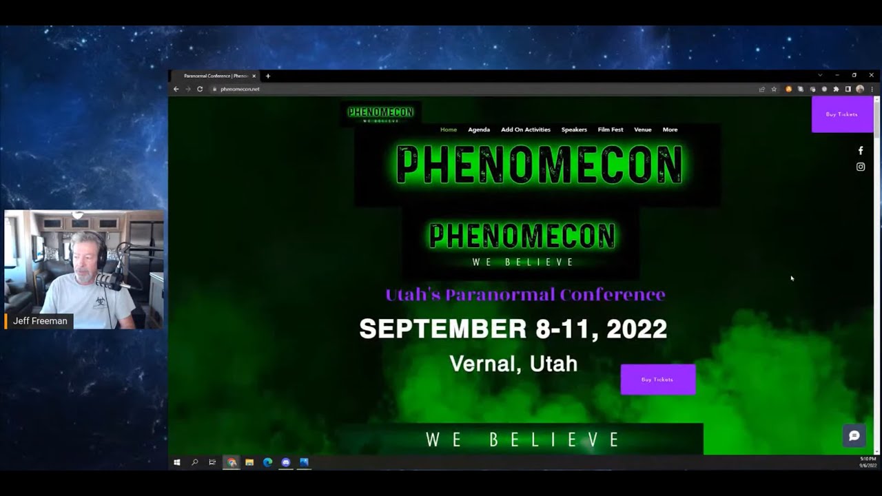JFree906 and The Secret of Skinwalker Ranch - Phenomecon 2022 - YouTube