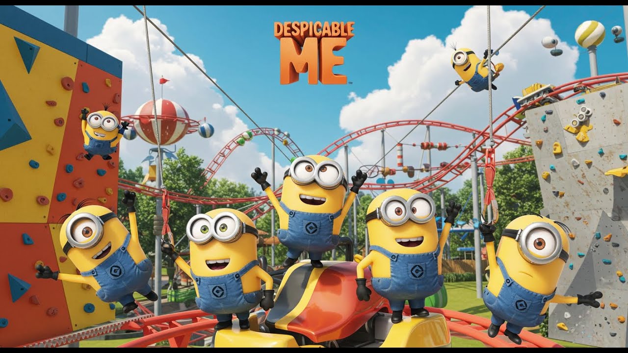 Despicable Me - Fun with Minions at Amusement Park|#minions # ...