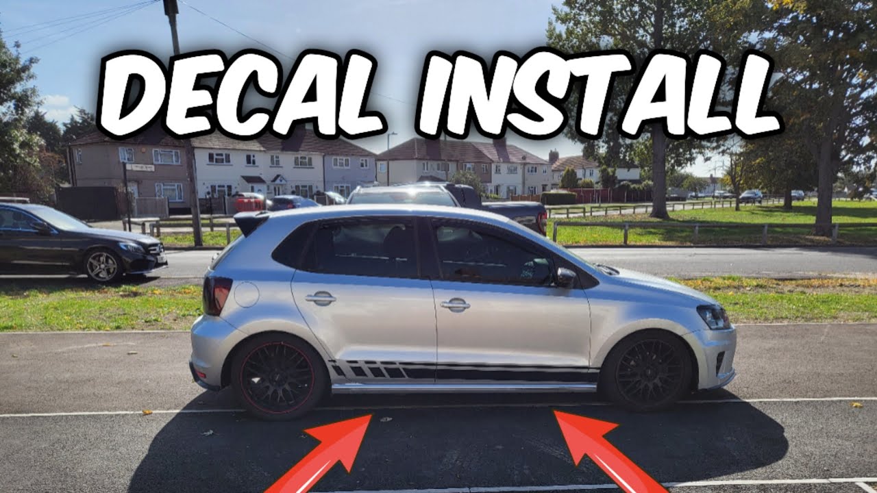 How to apply decals to your car - YouTube