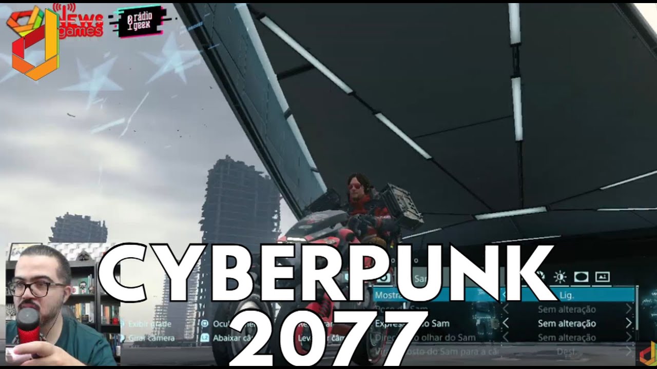 SAM CYBERPUNK 2077 FAZ ENTREGAS EM DEATH STRANDING - YouTube