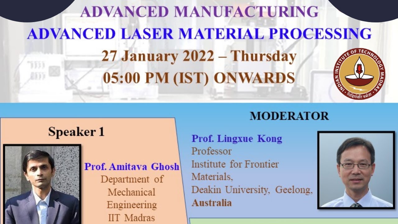 Advanced Laser Materials Processing - Advanced Manufacturing - YouTube