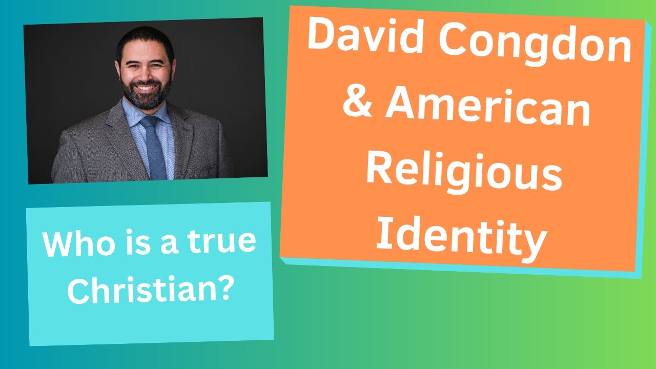 David Congdon and American Religious Identity - YouTube
