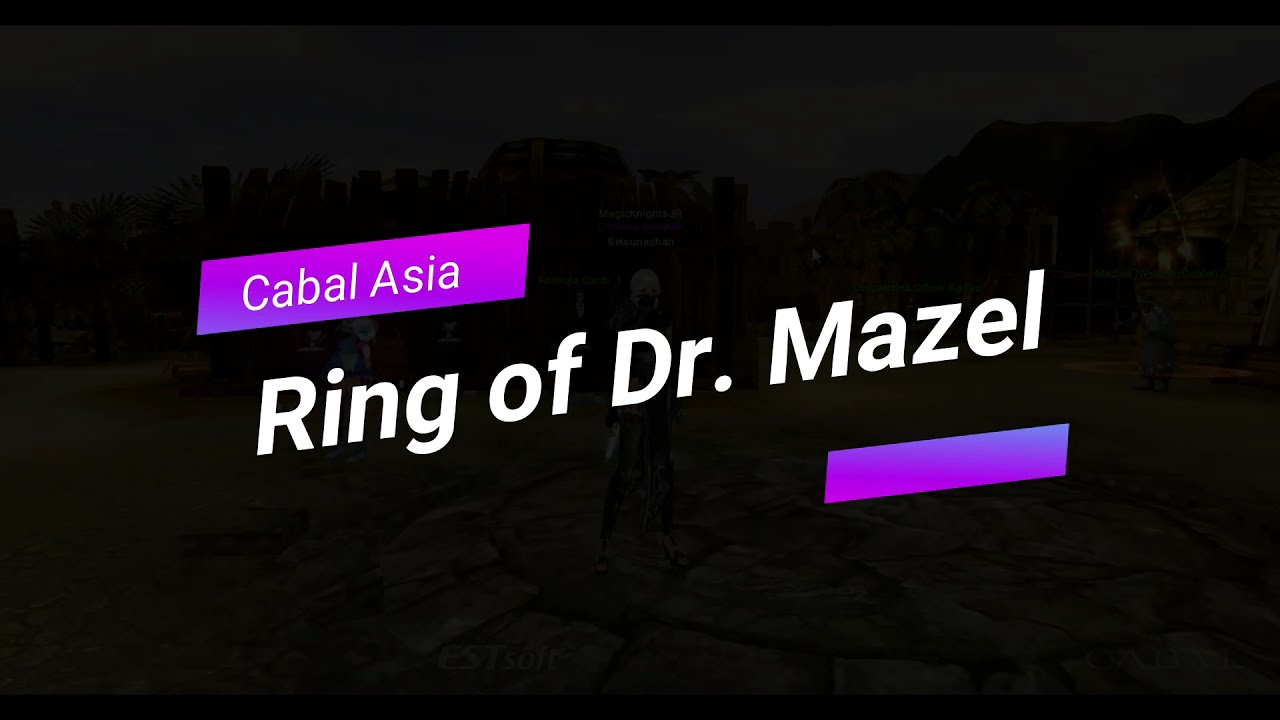 Cabal Asia - Making your Ring of Dr. Mazel - YouTube