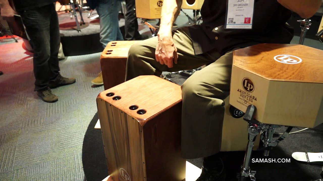Inside NAMM 2014 | Latin Percussion Kevin Ricard Cajon - YouTube