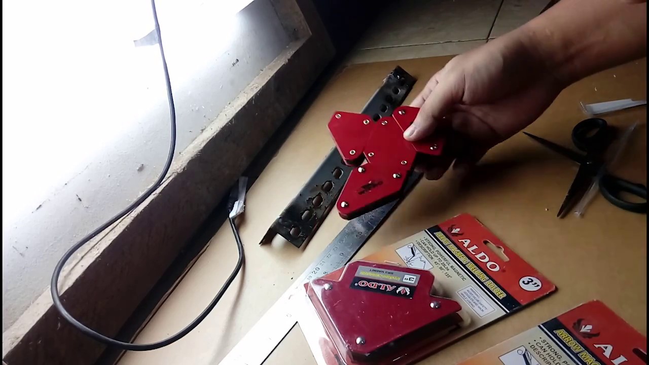 magnetic/magnet holder untuk alat bantu mengelas - YouTube