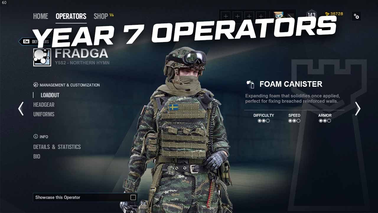 *NEW* Year 7 Operator/Guns Concept Gameplay - Rainbow Six Siege Demon ...