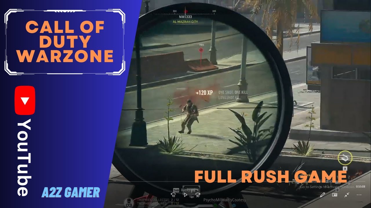 Call of Duty: Warzone Gameplay (PC HD) [1080p60FPS] Rush Game Play ...