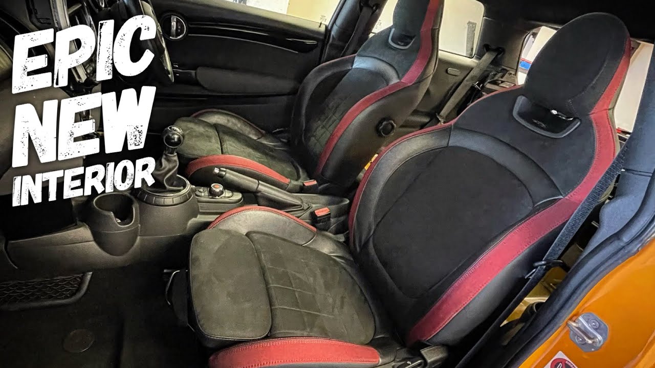 F56 Mini Salvage Rebuild - Fixing wiring and swapping out the interior ...