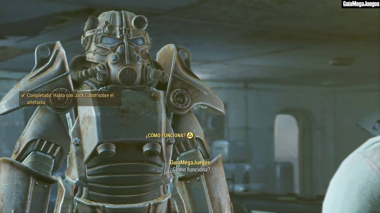 Fallout 4 Objetivos Varios 07 Habla Con Jack Cabot Sobre El Artefacto ...