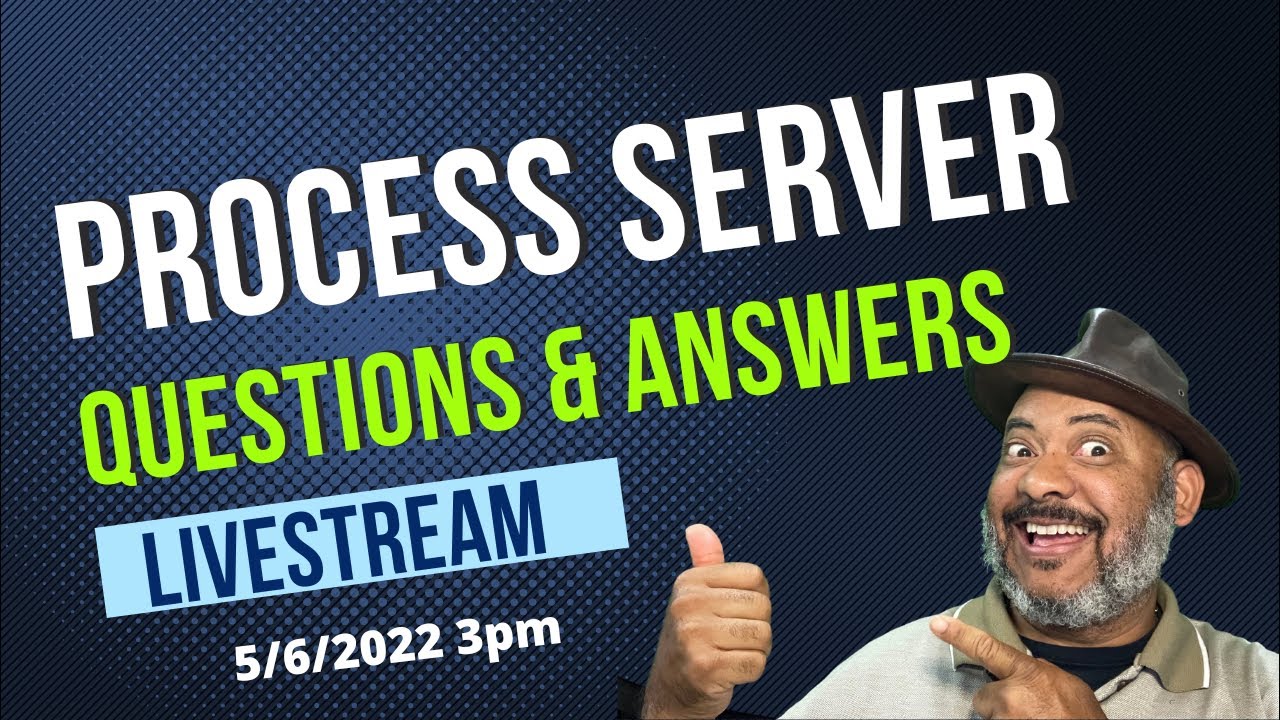 Process Server Questions & Answers #processserver - YouTube