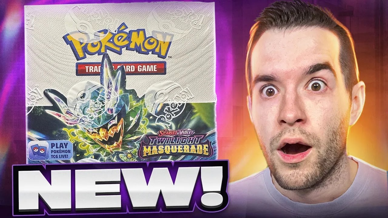 NEW Twilight Masquerade Pokemon Cards Box Opening! - YouTube