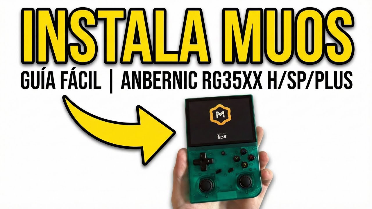 Cómo Instalar MuOS en Anbernic RG35XX, RG40XX o RG34XX (Guía Fácil 2025 ...