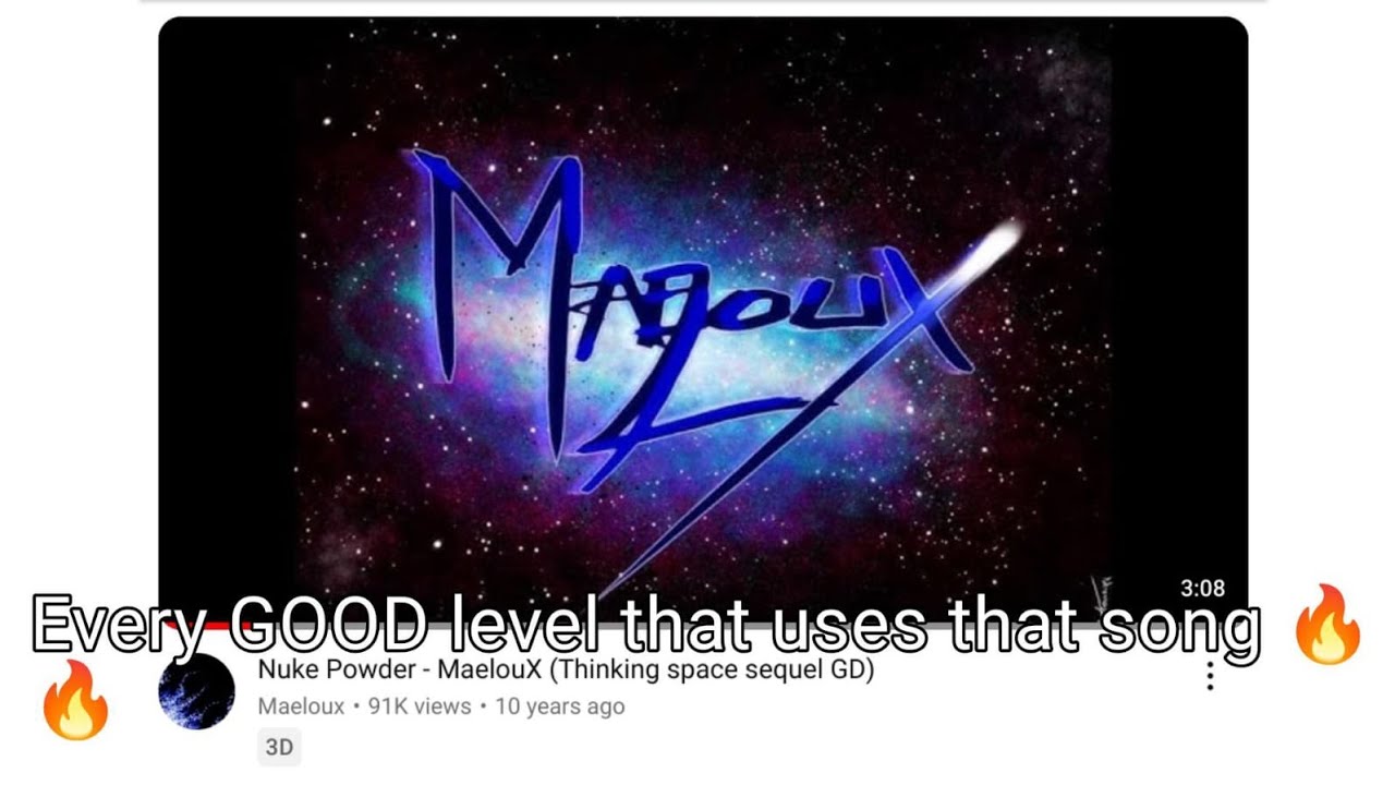 Every GOOD level that uses Nuke Powder as music on GD 🤙 - YouTube