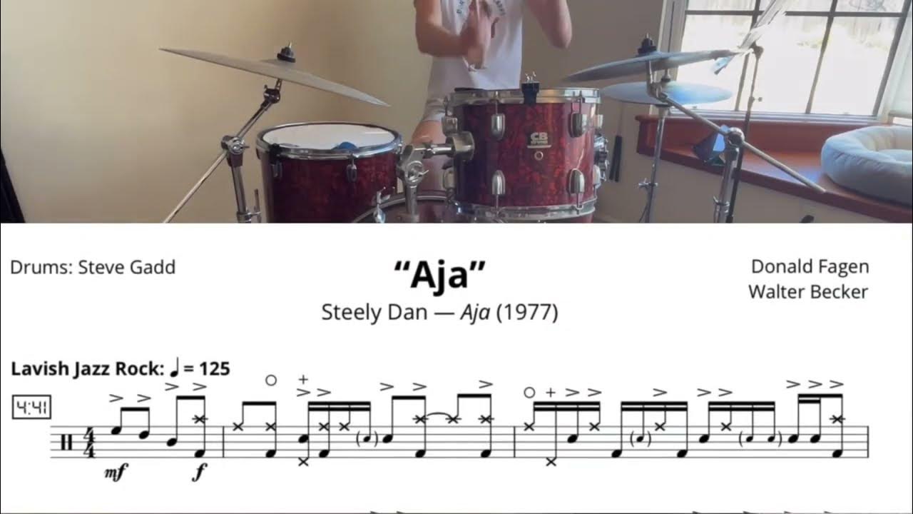 Steely Dan Aja - Drum Solo Cover - YouTube