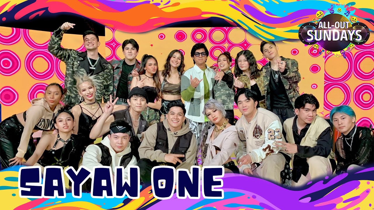 Make way for the beautiful girls and handsome boys of ‘Sayaw One!’| All-Out Sundays - YouTube
