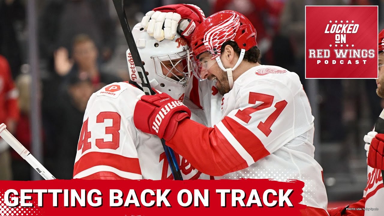 How can the Red Wings get back on track? | Anton Johansson signs ELC ...
