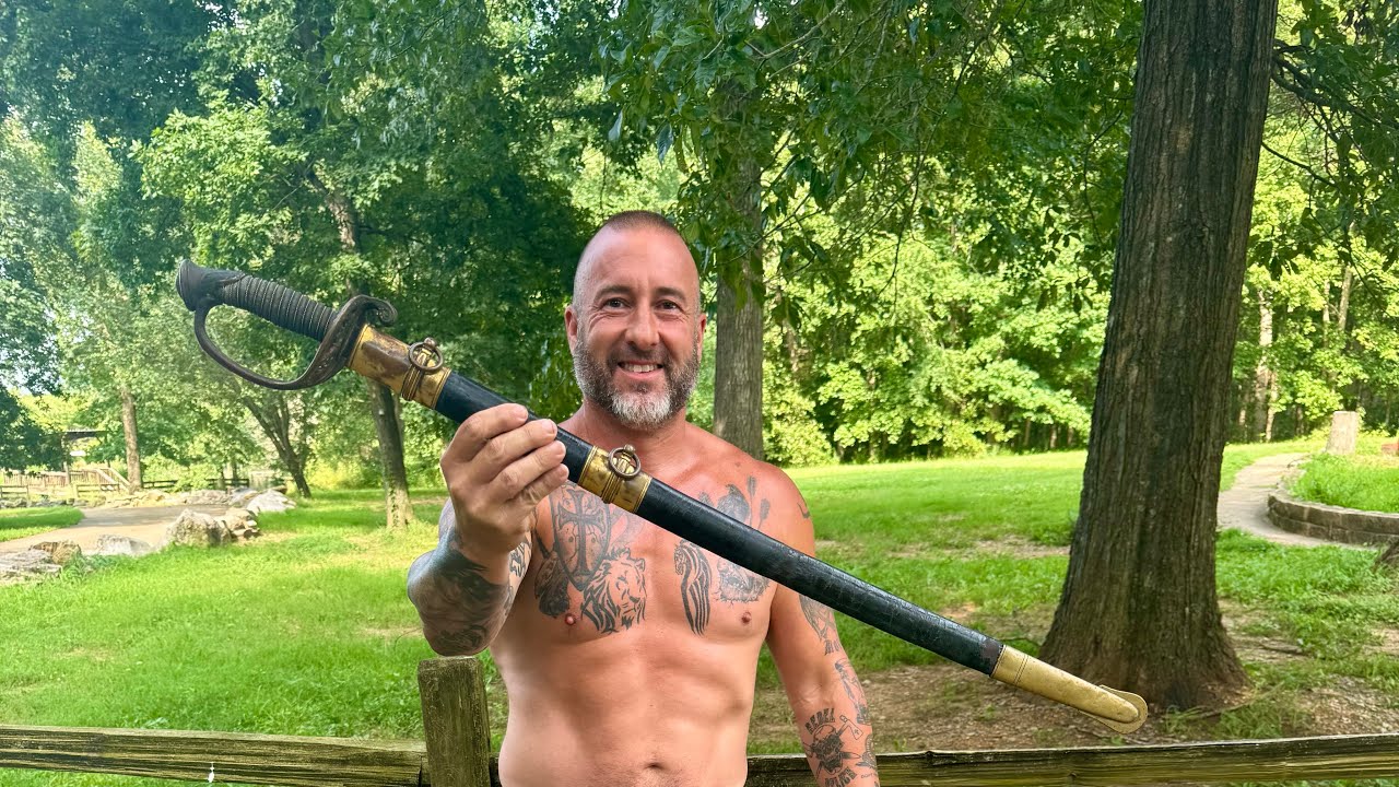 Ames Civil War Sword with Brian Akins - YouTube