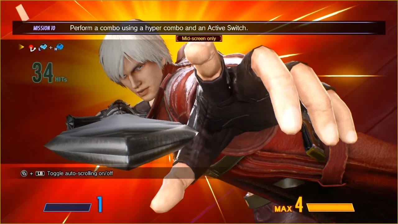 Marvel Vs. Capcom: Infinite Dante Mission 10 - YouTube