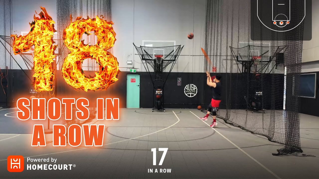 Mastering Basketball off the Dribble 18 in a row with @HomeCourtAi App ...