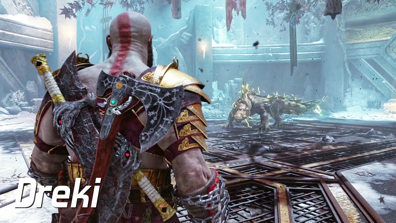 Dreki Boss Fight - God of War Ragnarok: Valhalla - YouTube