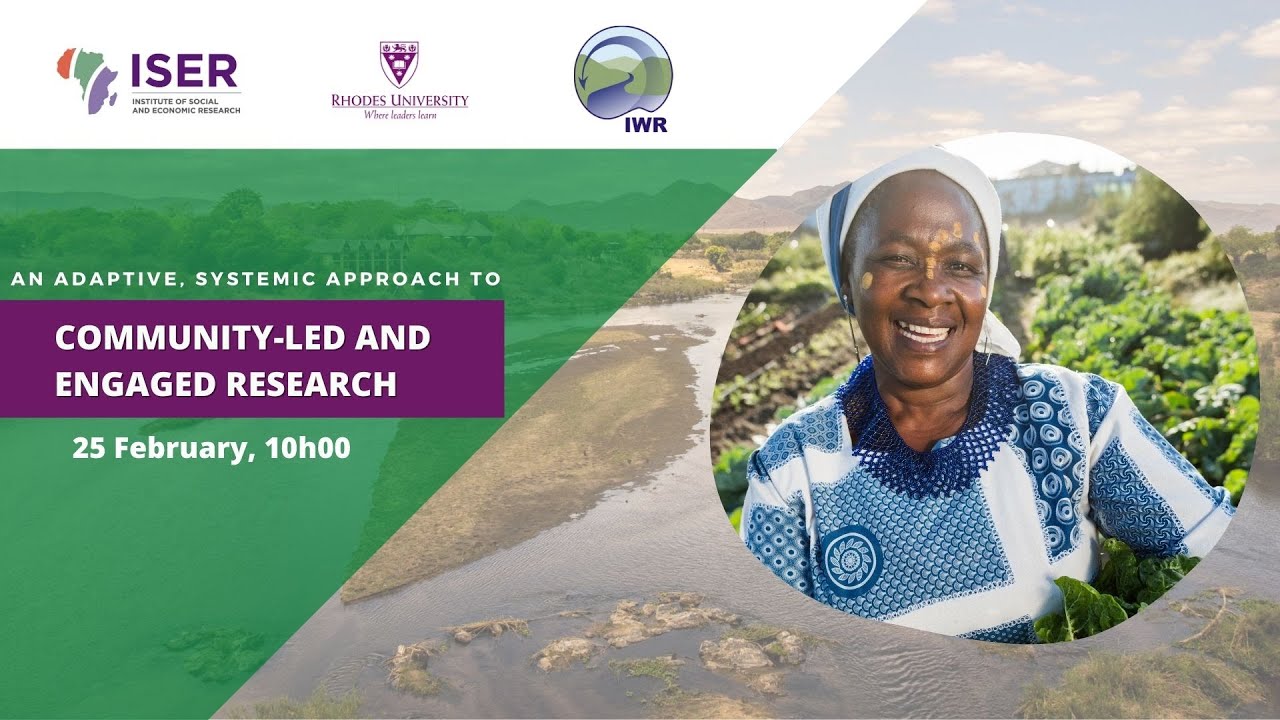An adaptive, systemic approach to community-led and engaged research ...