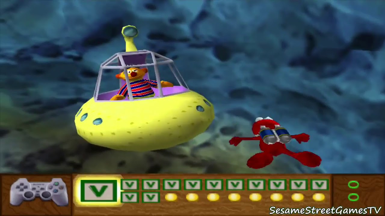 Sesame Street Elmo Goes Scuba Diving Letters - YouTube