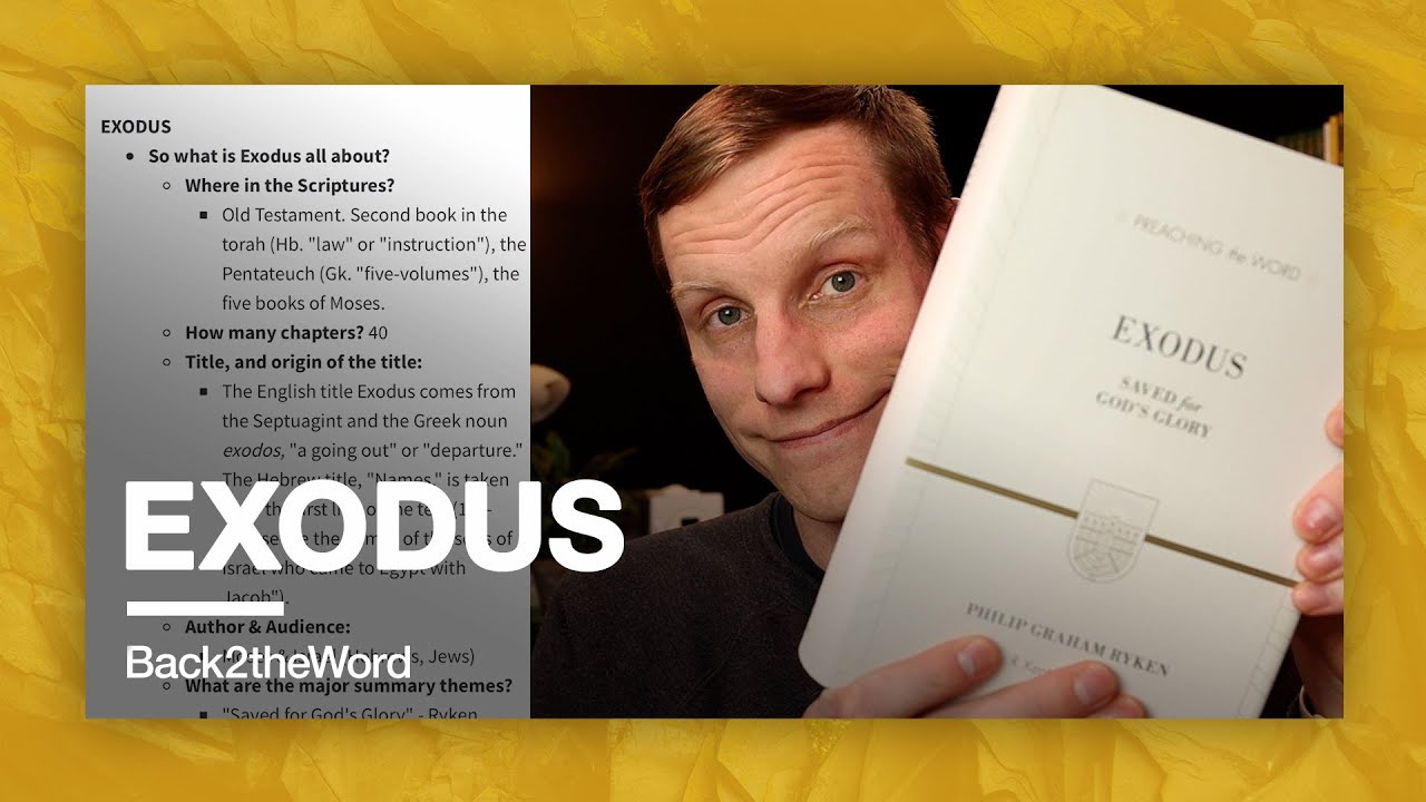 Exodus Overview // Brief Bible Book Overview of Exodus - YouTube