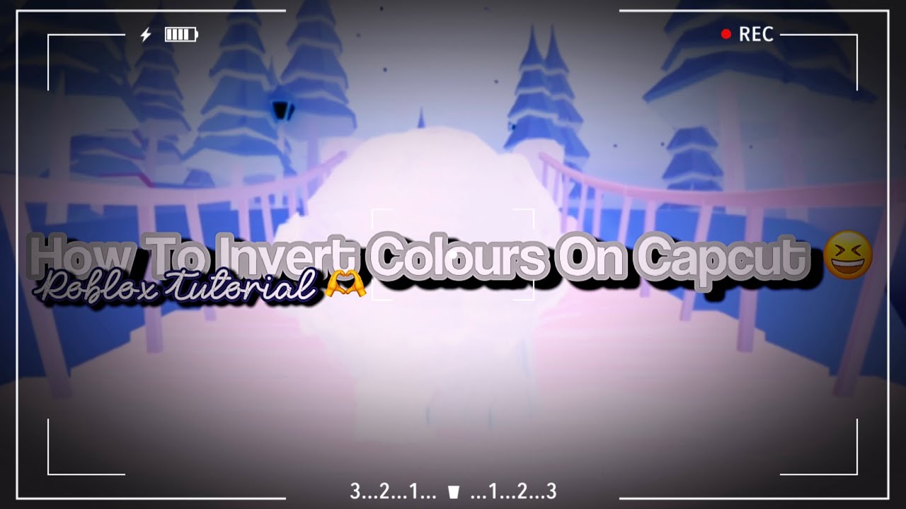 How To Invert Colours On Capcut 😆 || Roblox Tutorial 🫶 || REQUESTED 🤭 ...
