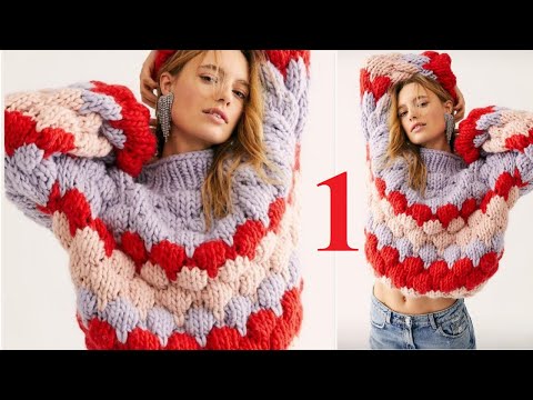 BON BON PONÇİK KAZAK YAPIMI / Bölüm 1