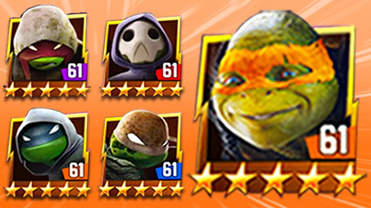 TMNT Legends Mikey Movie & Ninja Turtles Vision Quest Team - YouTube