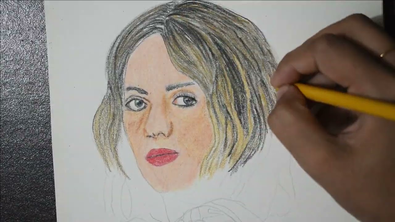 Drawing Robin (Maya Hawke) from Stranger Things 4 - YouTube