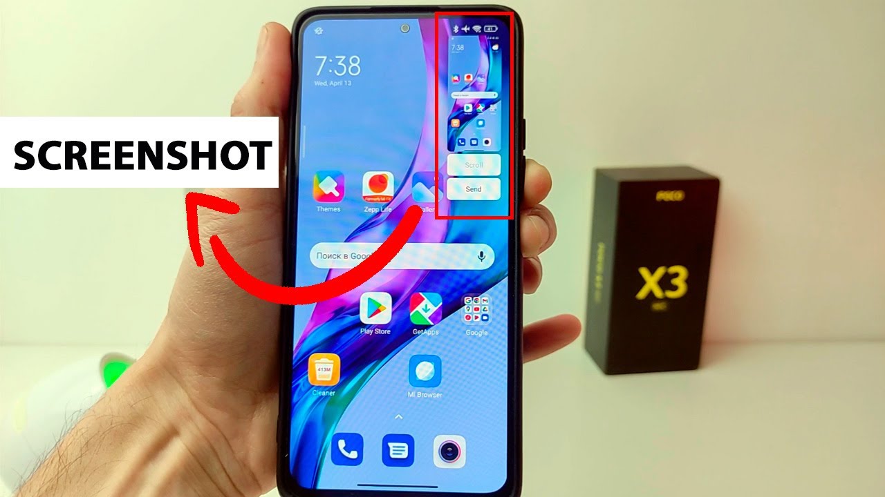 How to take screenshot on XIAOMI, REDMI, POCO [MIUI] - YouTube